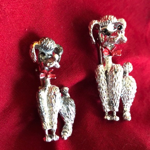 Jewelry | Vintage Poodle Pin Set | Poshmark